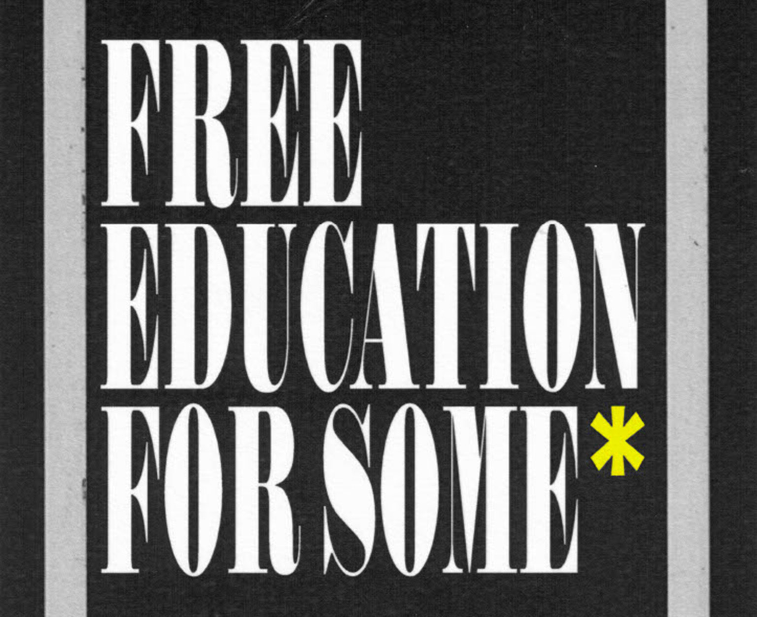 Free Education For All - Kunsthøgskolen i Oslo